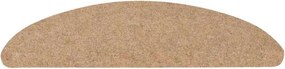 Samolepicí rohože na schody 30 ks béžová 56x17x3 cm 3365895