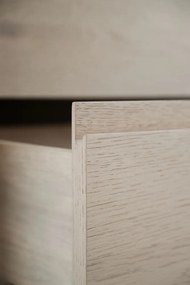 ROWICO Dřevěná komoda MELSTONE 110x45 cm světlá