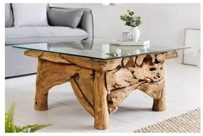 Massive home | Konferenční stolek RIVERSIDE 80 CM masiv teak