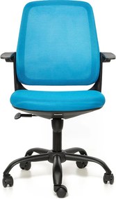 SEGO CZ Kancelářská židle SEGO SIMPLE modrá