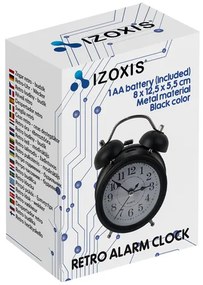 Retro hodiny - budík Izoxis 25473