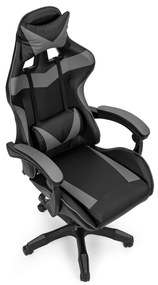 Herní židle Chair černo-šedá