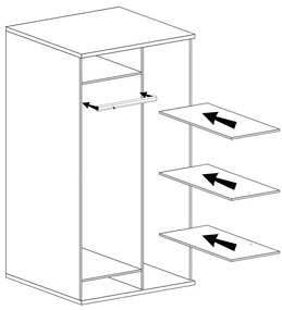 CALI | šatní skříňky C-1 | artisan