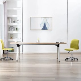 vidaXL Jídelní židle 2 ks textil [283605] Barva: Zelená