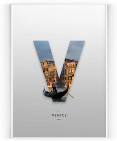Plakát / Obraz Venice Pololesklý saténový papír 210 g/m² A4 - 21 x 29,7 cm