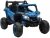 AIYAPLAY Dětské elektrické auto UTV 12 V, dětský elektrický buggy s dálkovým ovládáním, 96 x 61 x 56 cm, žlutá