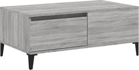 vidaXL Konferenční stolek 90 x 50 x 36,5 cm kompozitní dřevo [821122] Barva: kouřový dub