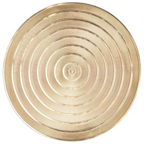 Prostírání ve zlaté barvě Tiseco Home Studio, ⌀ 39,5 cm