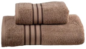 PEMITEX Ručník a osuška RELAX 575 g/m2  Ručník RELAX 50x90 cm světle hnědá