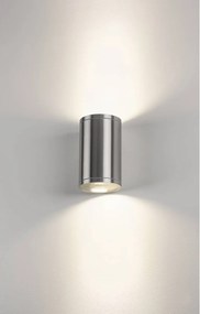 LA 1000334 ROX WALL OUT UP/DOWN QPAR11 venkovní nástěnné svítidlo kartáčovaný hliník max. 2x50W IP44 - BIG WHITE (SLV)