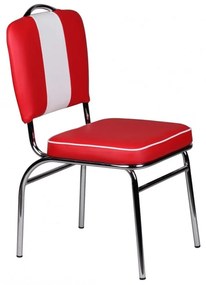 Bruxxi Jídelní židle Elvis, červená