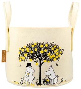 Úložný koš Moomin Apples 17l, žlutý