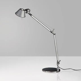 Artemide A008600+A005600 Tolomeo Mini LED, designová stolní lampa, 10W LED 3000K, hliník, 108cm