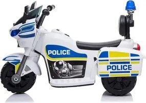 CHIPOLINO Elektrická motorka Police White