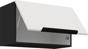ARIA wb | horní skříňka 60 GU-36 1F výklopná | 60 cm | ANTI FINGERPRINT povrch | černá/bílá