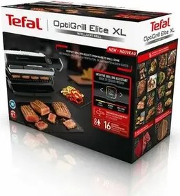 Tefal OptiGrill Elite XL GC760D / Kompaktní gril / 2200 W / 16 program
