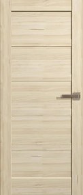 Interiérové dveře vasco doors BRAGA plné, model 1 Průchozí rozměr: 70 x 197 cm, Orientace dveří: Levé dveře, Dekor: Dub stříbrný