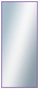 DANTIK - Zarámované zrcadlo - rozměr s rámem cca 60x140 cm z lišty Hliník modrá m. | P02-242 (7002242)