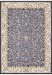 BE Koberec Sultan 1200 Ocean Blue - modrý obdélníkový Rozměr: 150x225 cm