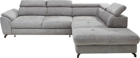 XXXLutz ROHOVÁ SEDAČKA, textil, šedá Stylife - Sedací soupravy - 00055300952K