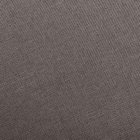 Houpací křeslo světle šedé textil 289537