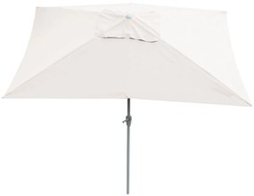 Slunečník N23 2x3m polyester/hliník - krémová