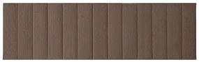 Čalouněný nástěnný panel FRAME LINCOLN 15x60 cm Barva: Hnědá