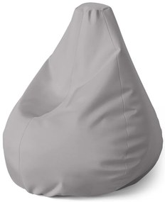 Sedací vak Pear šedá - dětský, šedá