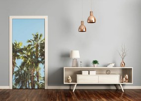 Fototapeta na dveře samolepící příroda palmy 95x205 cm