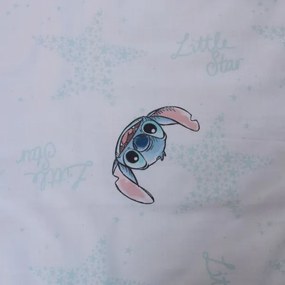 Jerry Fabrics Povlečení do postýlky Lilo and Stitch White Star baby 100x135, 40x60 cm