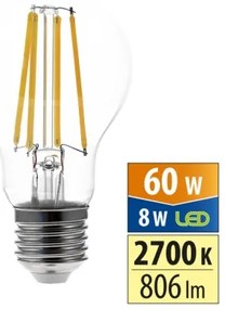 LED žárovka E27 McLED 8W (60W) teplá bílá (2700K) ML-321.102.87.0