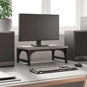 vidaXL Stojan na monitor 37 x 23 x 14 cm kompozitní dřevo [833998] Barva: kouřový dub