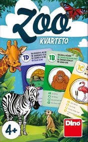 Dino Společenská hra kvarteto ZOO 32 ks