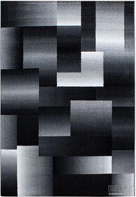Breno Kusový koberec MIAMI 6560 Black, 160x230 cm, Šedá/Vícebarevné