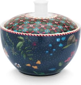 Pip Studio Berry Blues cukřenka 300ml, modrá (porcelánová cukřenka s víčkem 300ml)