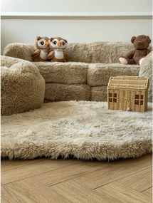 Dětské křesílko ve světle přírodní barvě Mammoth – Meowbaby