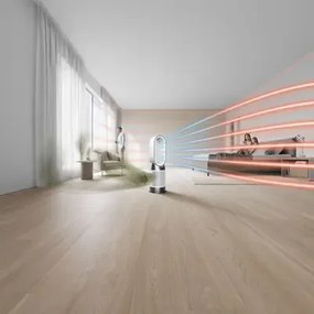 Dyson Purifier Hot+Cool bílá / Čistička vzduchu / 27 m2 / 50 W / 61.4