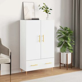 vidaXL Skříň highboard 69,5 x 31 x 115 cm kompozitní dřevo [828225] Barva: Bílá