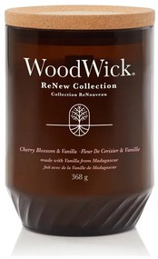 WoodWick ReNew svíčka velká Cherry Blossom & Vanilla, 368 g