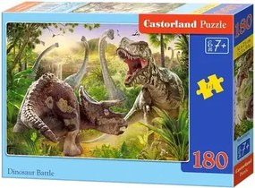 Castorland 018413 Souboj dinosaurů / 180 dílků / od 7 let