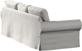 Potah na pohovku IKEA Ektorp 3-místná rozkládací, NOVÝ MODEL 2013 barva šedá látka pletený vzor