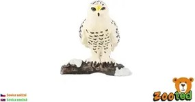 ZOOTED Figurka Sovice sněžní / Plast / 5 cm / od 3 let