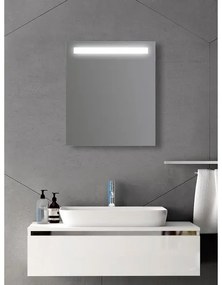Amirro Luna Zrcadlo 60 x 70 cm s LED osvětlením s vypínačem, 902-005