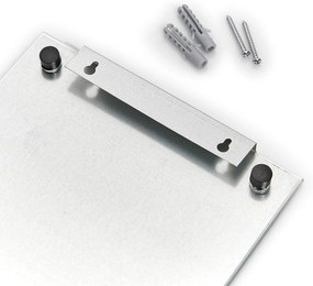 Zeller Present Magnetická skleněná tabule, nástěnka s příslušenstvím, bílá