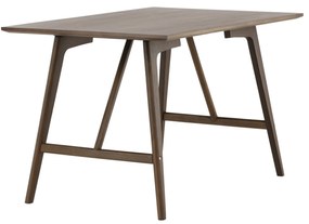 Jídelní stůl Kaseindon, tmavě hnědý, 80x120