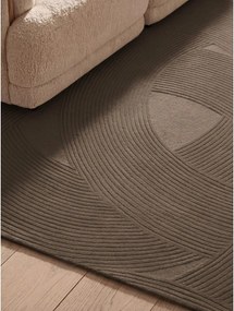 Hnědý vlněný koberec 120x170 cm Kensington Victoria – Ted Baker