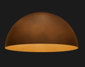 Doxis Dome 900 textured Závěsné led designové svítidlo Barva: Corten, Chromatičnost: 1800-3000K Dali