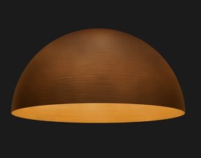 Doxis Dome 900 textured Závěsné led designové svítidlo Barva: Corten, Chromatičnost: 3000K Dali