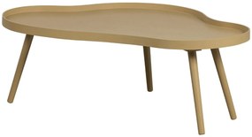 Hoorns Béžový lakovaný konferenční stolek Pio 100 x 58 cm