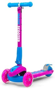 Dětská koloběžka Milly Mally Magic Scooter pink-blue